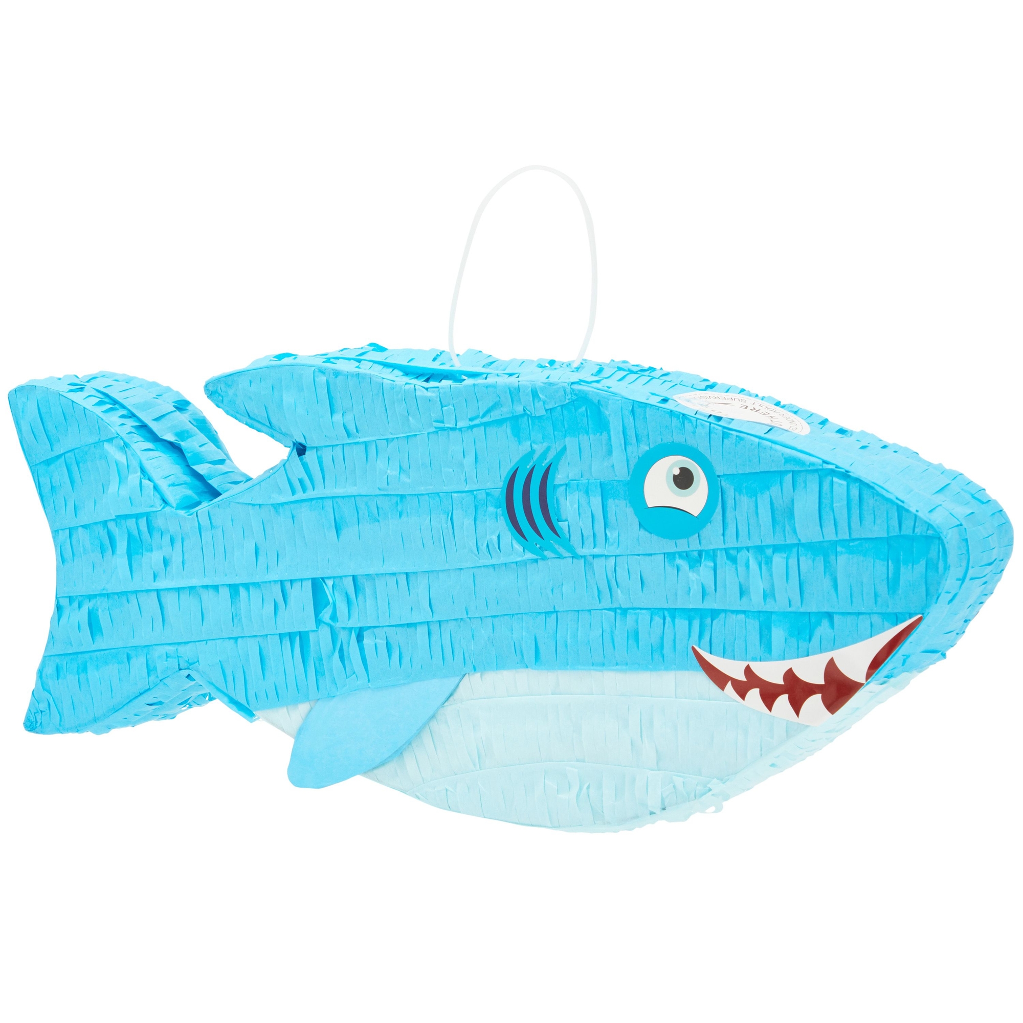 Shark Pinata for Kids Birthday Party, Pool Party (Small, 3.2" x 7" x 16 ...